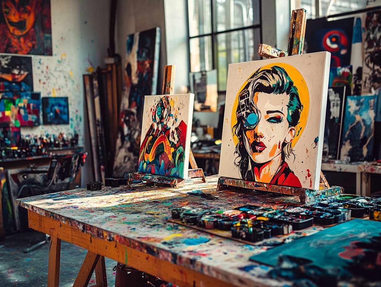 Eksplorasi Karya Seni Rupa Modern: Dari Abstrak hingga Pop Art - Berita ...