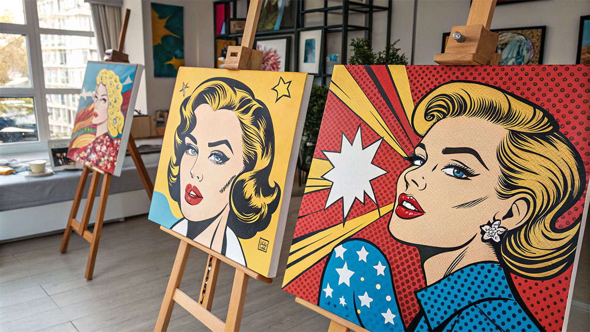 Pop Art: Warna, Simbol, dan Kritik Sosial dalam Dunia Seni - Berita ...